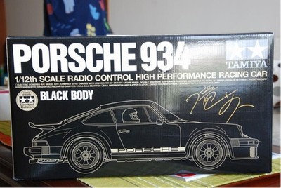 RARE TAMIYA 84057 Porsche 934 Black Edition Shunsaku Tamiya NIB ...