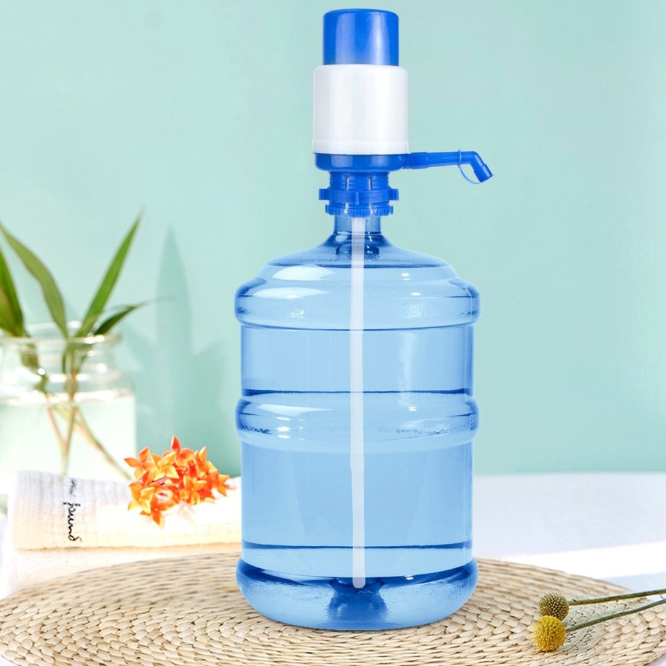 Hand Pressurized Water Drinker Bottle Pump Office Dispenser Lever | eBay UK