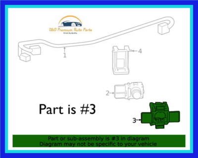 Genuine Toyota OEM Lexus GX460 Parking Aid Sensor Retainer Ultrasonic ...