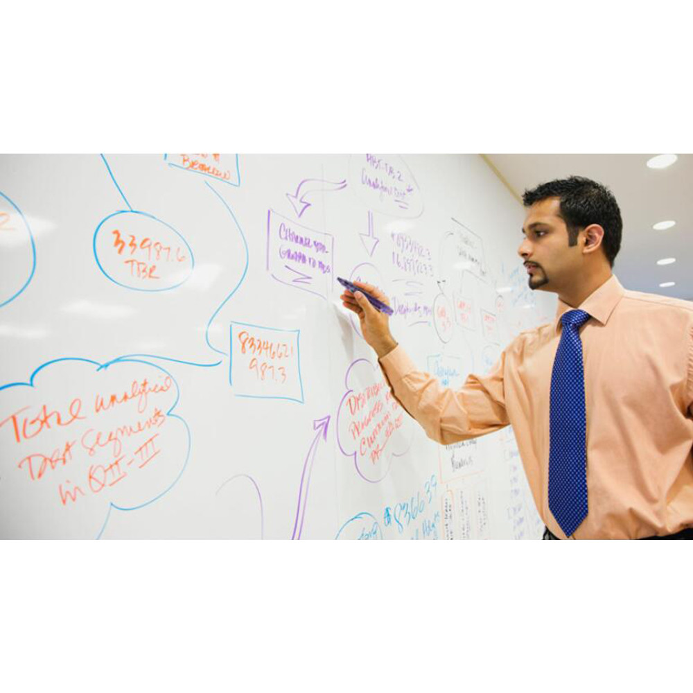 White Board Sticker Dry Erase Message Board Film Decal for Home and ...