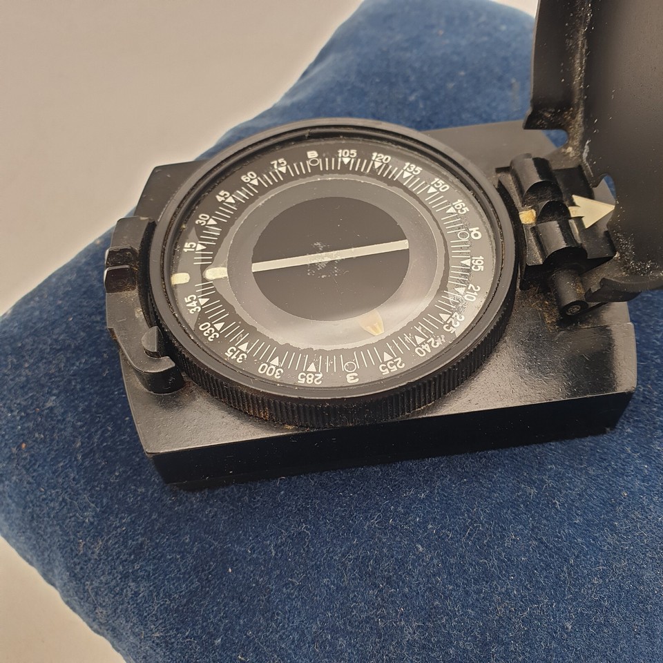 Army artillery compass, Vintage, period of the USSR, working. World War ...