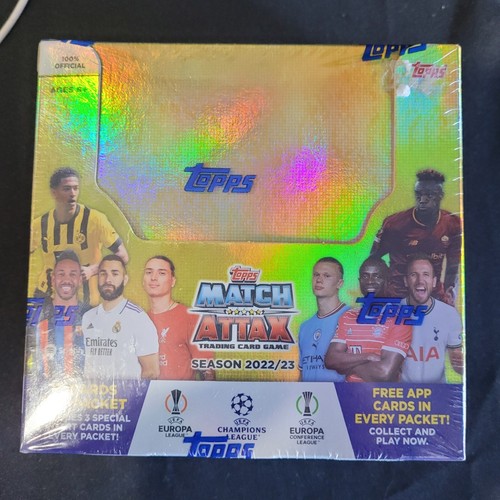 2022-23 Topps Match Attax Soccer Cards Sealed Box | eBay