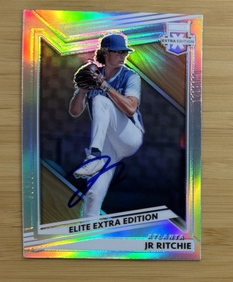 JR Ritchie Signed Auto 2022 Panini Elite Extra Prizm Rookie Card ...