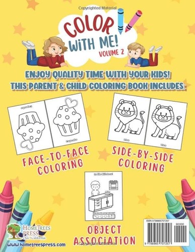 Color With Me Volume 2: A Mom and Me Two-Person Coloring Book for Kids ...