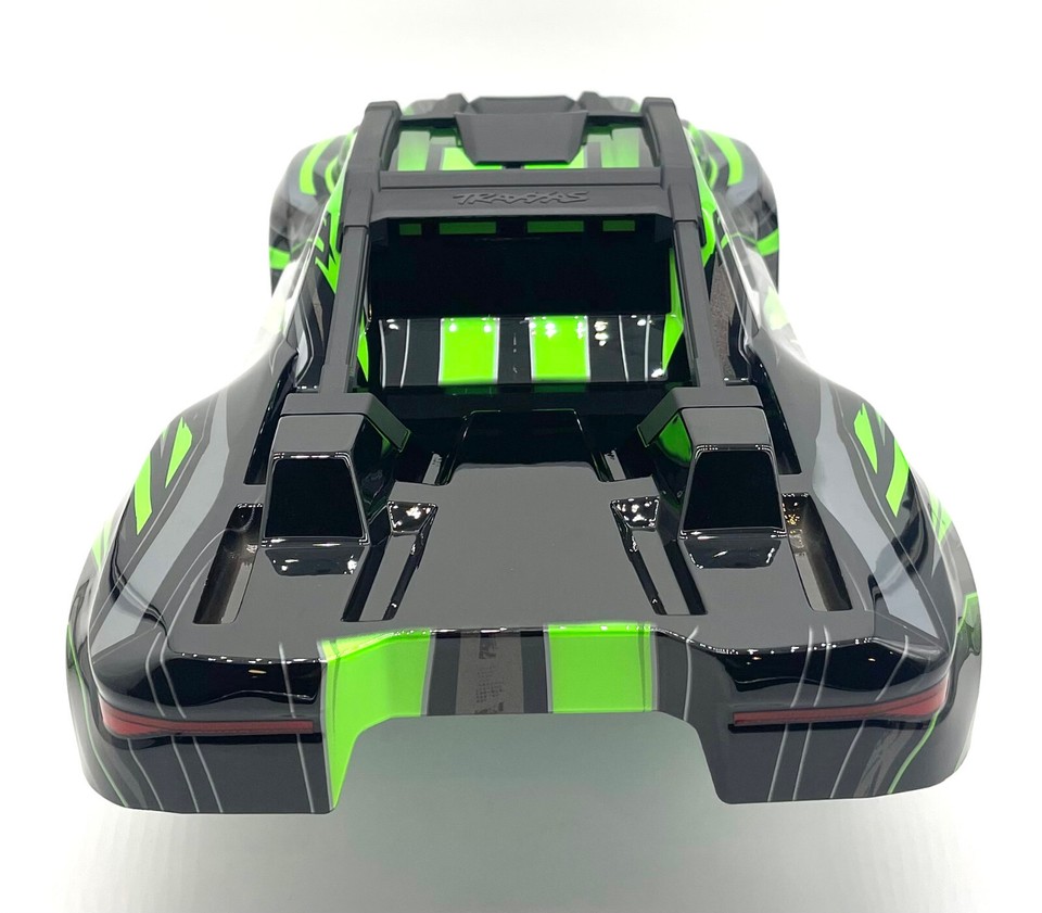 Fits Traxxas XRT ULT BODY Shell (Green Painted ProGraphics 7869-GRN ...