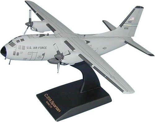 USAF Alenia C-27A Spartan Military Transport Desk Display Model 1/72 SC ...