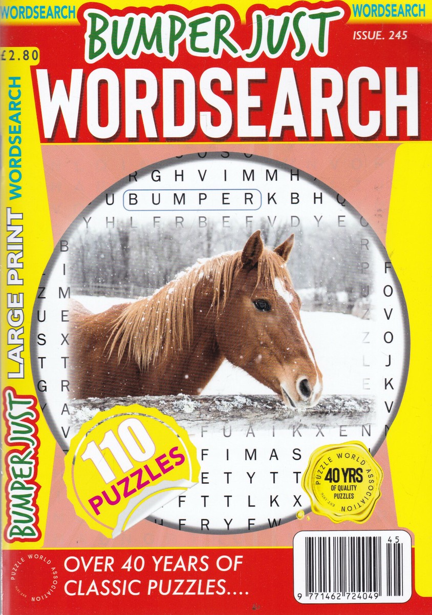 Just Word Search Puzzles Just Wordsearch Magazine Subscription | Buy