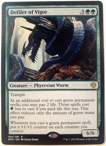 MTG Defiler of Vigor Dominaria United 160/281 NM | eBay