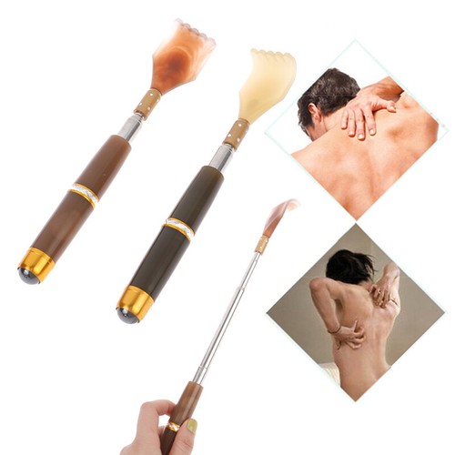 Back Scratcher & Massager With Telescopic Extendable Rod Handheld ...