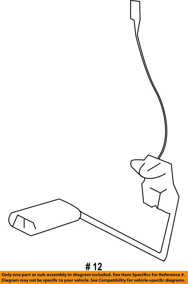 GM OEM 14-18 Sierra 1500 Fuel System Components-Level Sensor 13582488 ...