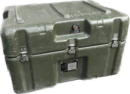 US Army Hardigg Case Kiste Outdoor Camping Box Humvee Jeep Transportbox ...