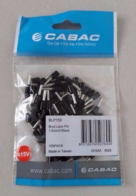 CABAC BLP150 1.5mm Boot Lace Pin for sale online | eBay UK