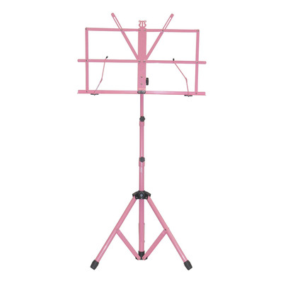 Sturdy Adjustable Folding Music Stand w Carrying Bag Pink/Sky Blue ...