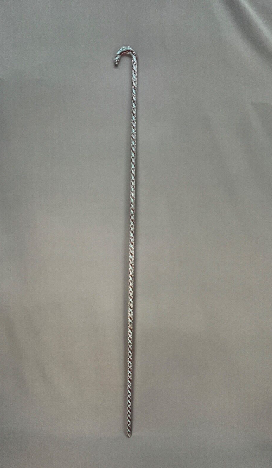 Antique Victorian Hand-Blown Red & Blue Glass 49" End of Day Parade ...