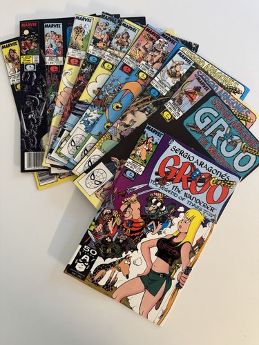 Groo the Wanderer - Lot of 11 - 36 37 50 51 52 54 55 56 58 59 83 ...