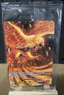 "CONGRATULATIONS" RISING PHOENIX PROMO - CARDFIGHT VANGUARD V-PR/0044EN ...
