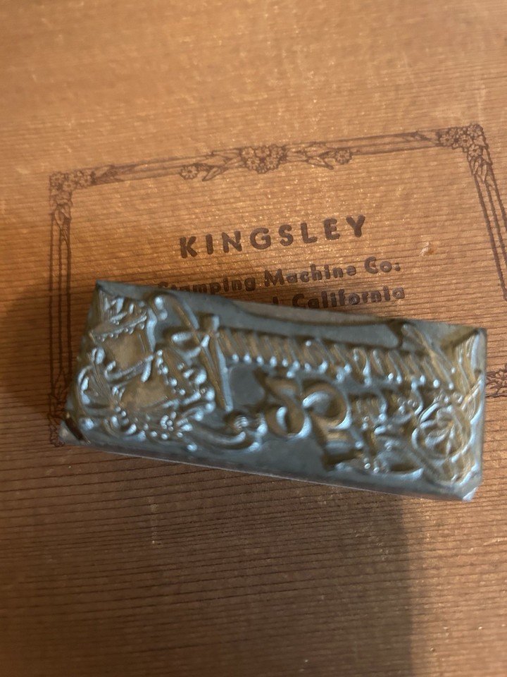 Kingsley Gold Stamping Machine | eBay