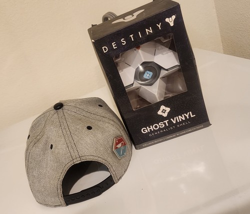 Rare Destiny Lot- Retired SRL, Pin Nightfall Hat, Ghost Vinyl Figure | eBay