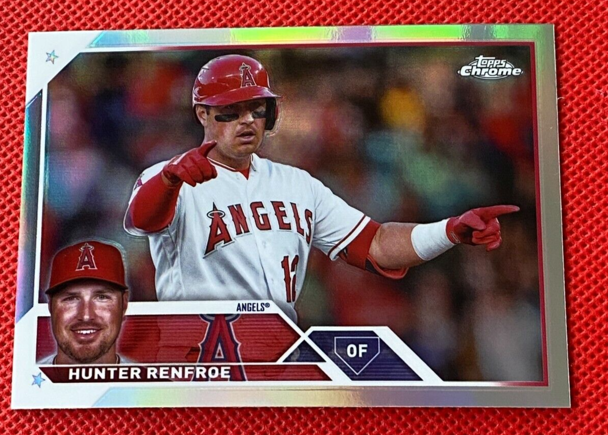 2023 Topps Chrome Hunter Renfroe Chrome Refractor | eBay