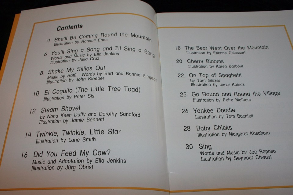 Big Book of Songs Sam Leaton Sebesta Large Music Teaching Education ...