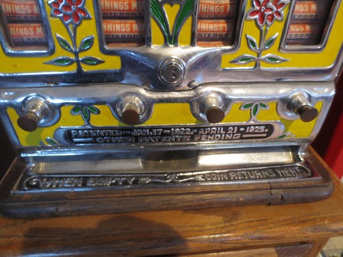 Antique 1920s Jennings Slot Machine (Fully Restored) w/ Stand | eBay