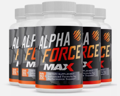 (5 Pack) Alpha Force MAX For Men ED, AlphaForce (300 Capsules) | eBay