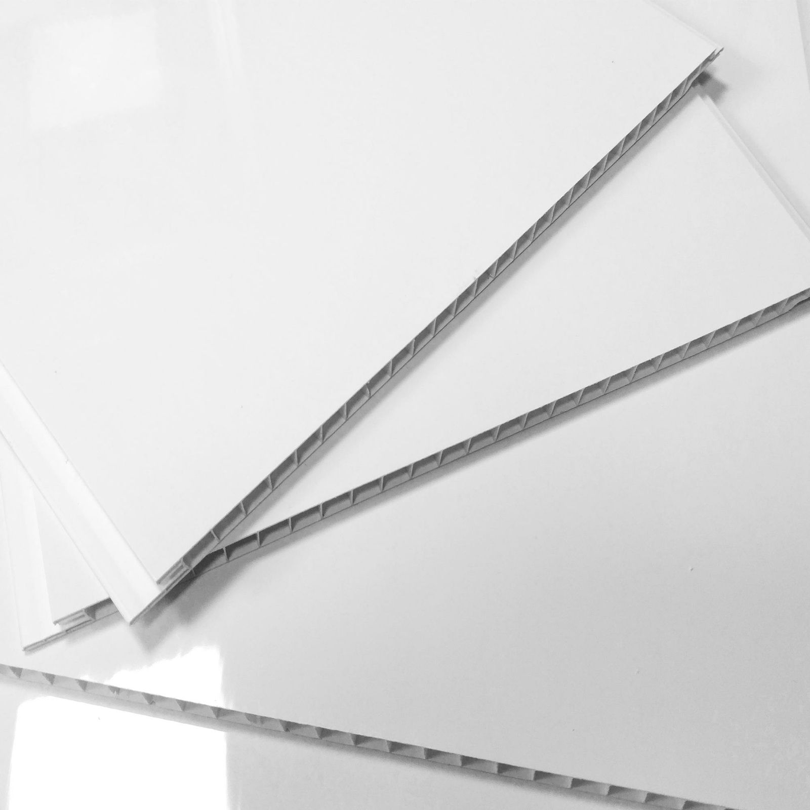 10 Gloss White Bathroom Panels PVC Ceiling Cladding Shower Wet Wall ...