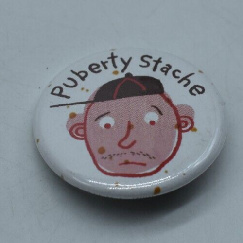 Nate Willams & Badge Bomb Mustache Button - Puberty Stache Button 2011 ...