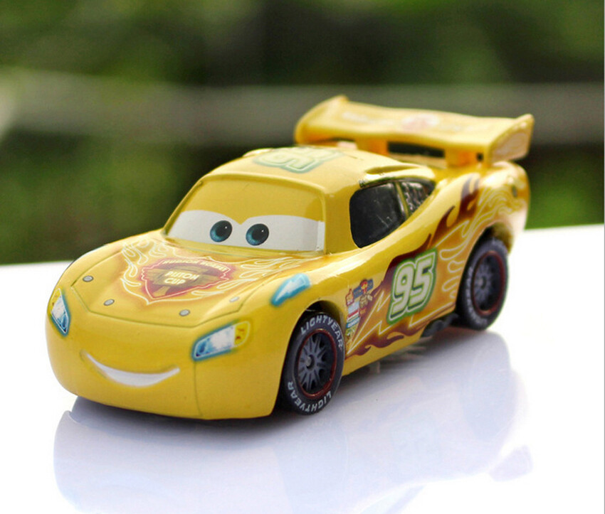 Disney Pixar Cars McQueen Series Lightning McQueen Film Toy Model Car ...