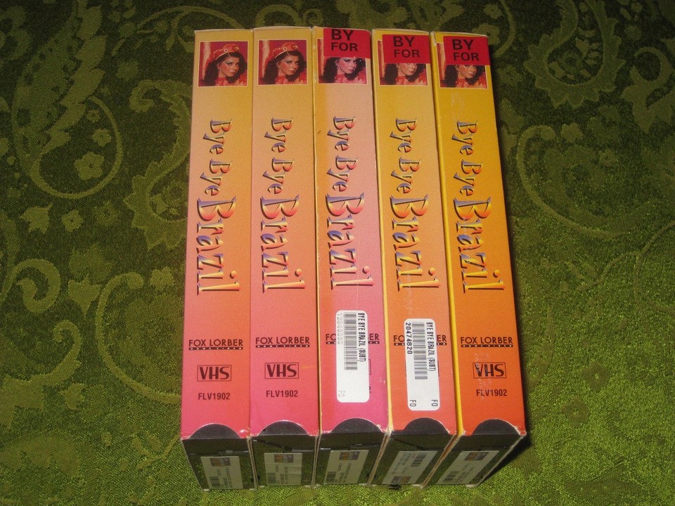BYE BYE BRAZIL VHS VIDEO ENGLISH SUBTITLED UNRATED EDITION RARE NOT ON ...