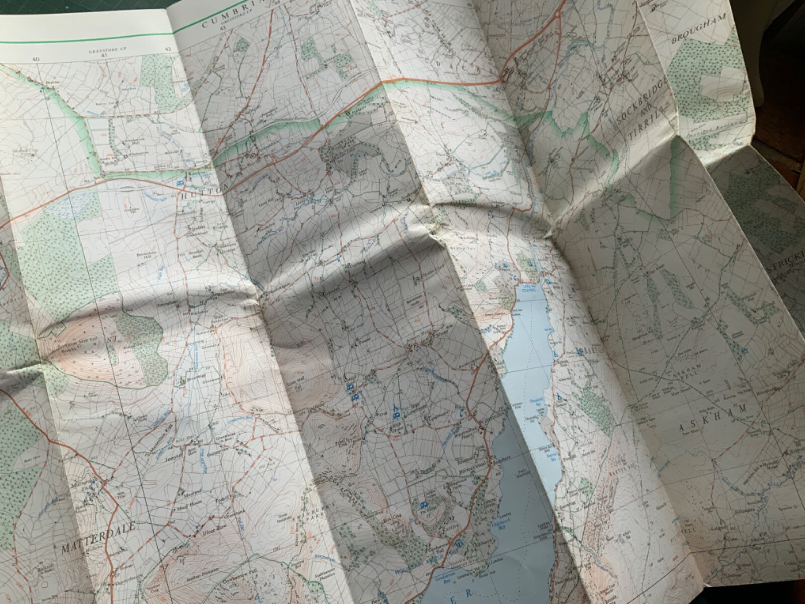 Vintage Ordnance Survey Leisure Map The English Lakes Ullswater and ...