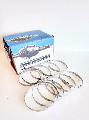 10 Pcs CV Joint Boot Rings/Clamps PRECISION 3475 Constant Velocity ...