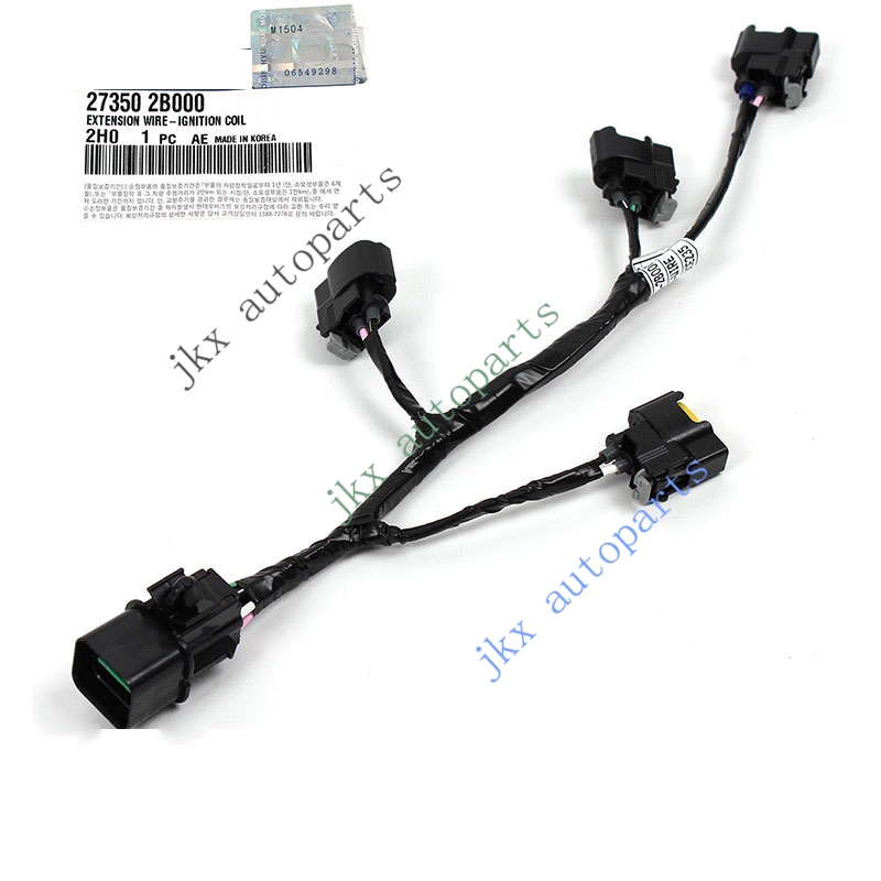 IGNITION COIL EXTENSION WIRE HARNESS for Hyundai Kia Veloster Rio OEM ...