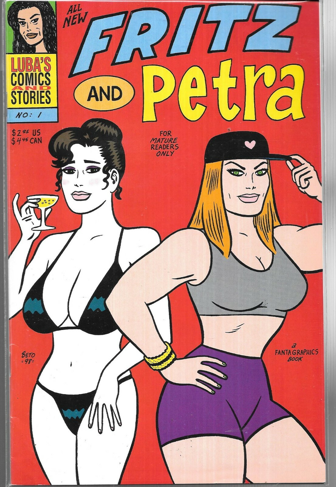 LUBA'S COMICS AND STORIES #1 FRITZ AND PETRA (FN) GILBERT HERNANDEZ | eBay