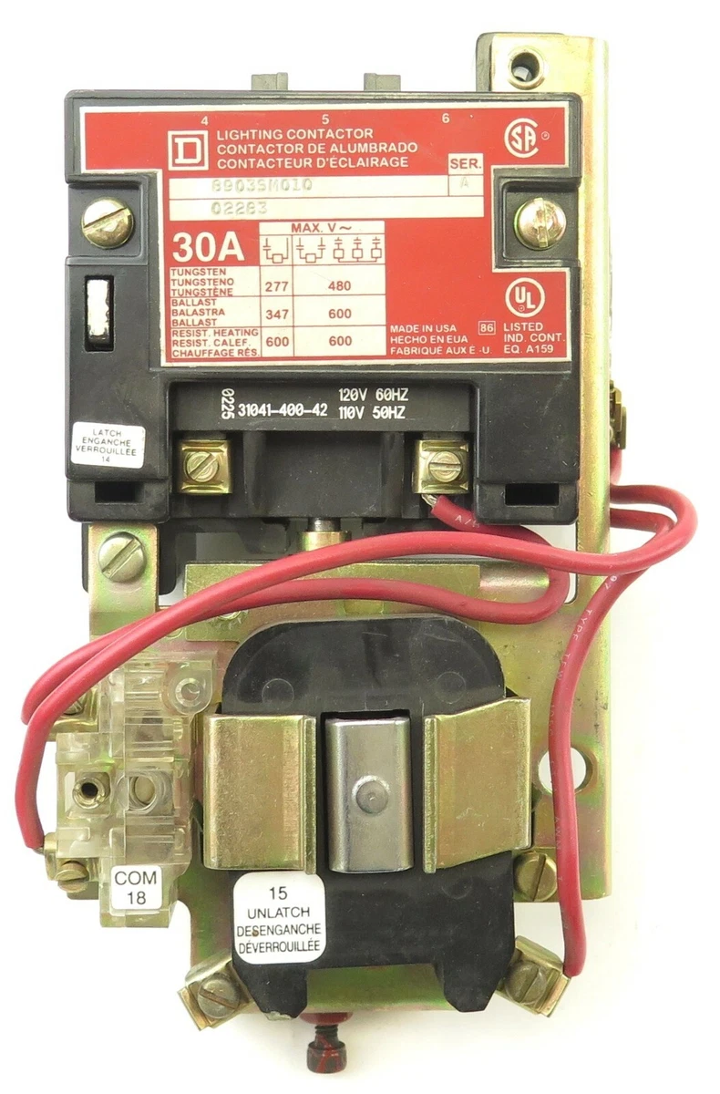 6 Pole Lighting Contactor Wiring Diagram | Shelly Lighting