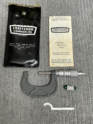 Micrometers - Craftsman Micrometer