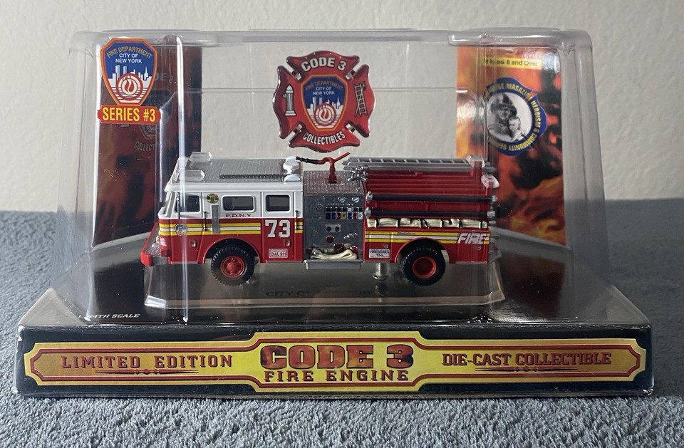 Code 3 Model #13001 FDNY Seagrave Pumpers Premier Edition, Five Engines ...