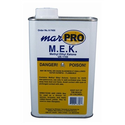 Marpac 6-7456 Mek Quart 2# Marpro Ketone Solvent Epoxy Polyester Resins ...
