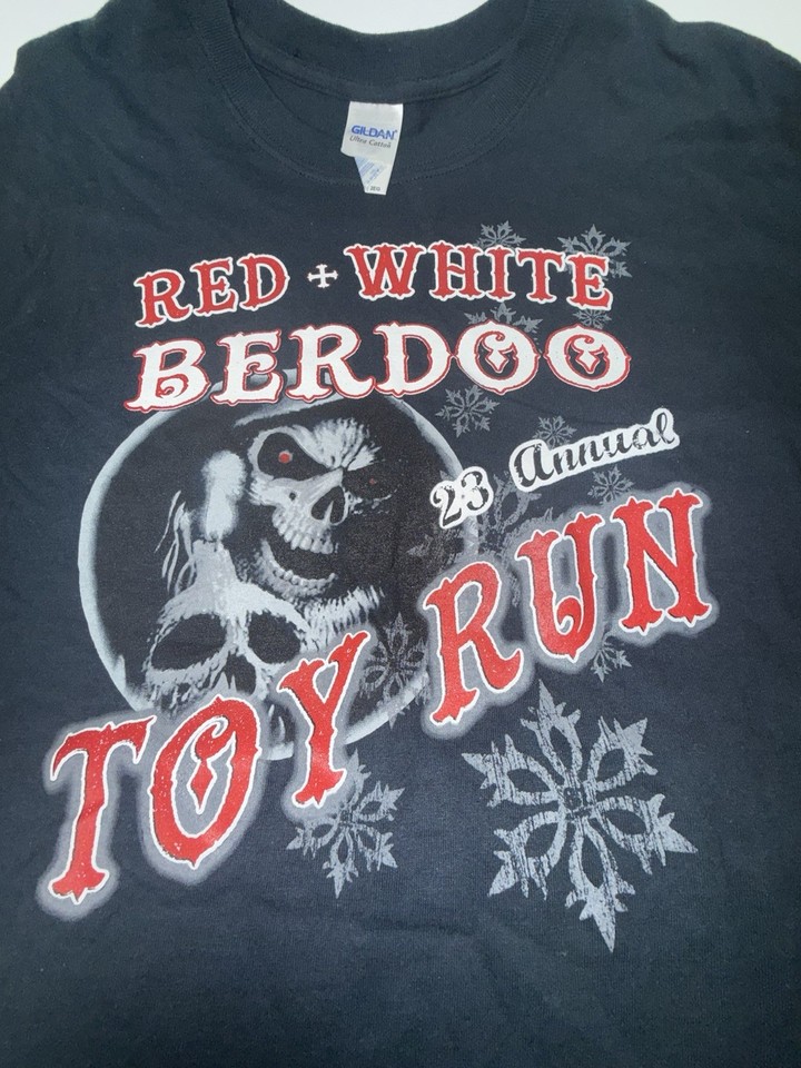 Hells Angels Toy Run Red & White Support 81 Berdo 23 Annual MC Run ...