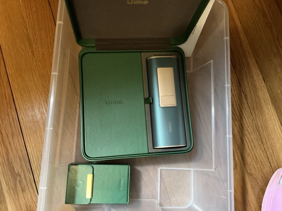 Ulike IPL Hair Removal Device Green Gold for Permanent Hair Reduction ...