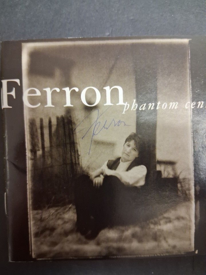 FERRON Phantom Center CD AUTOGRAPHED Rock 1995 Singer-songwriter ...