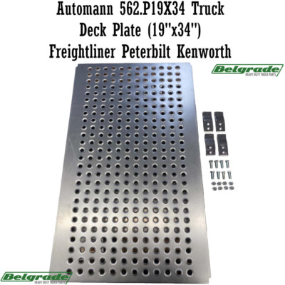 Freightliner Peterbilt Kenworth Truck Deck Plate 19"x34" | Automann 562 ...