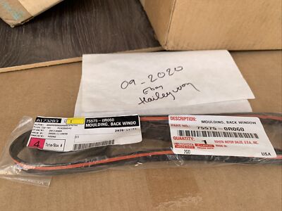 2019-2021 Toyota RAV4 Reveal Molding Rear Window 75575-0R060) | eBay