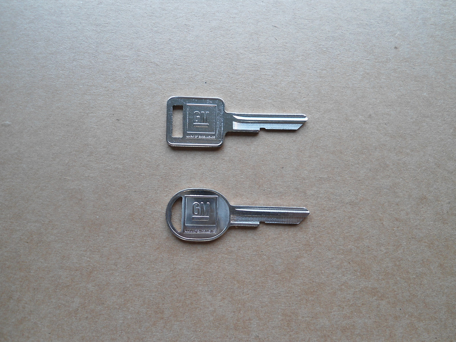 2 SHOW QUALITY GM KEY BLANKS! FITS GM GMC CAR/PICKUPS IMPALA SS 442 GTO ...