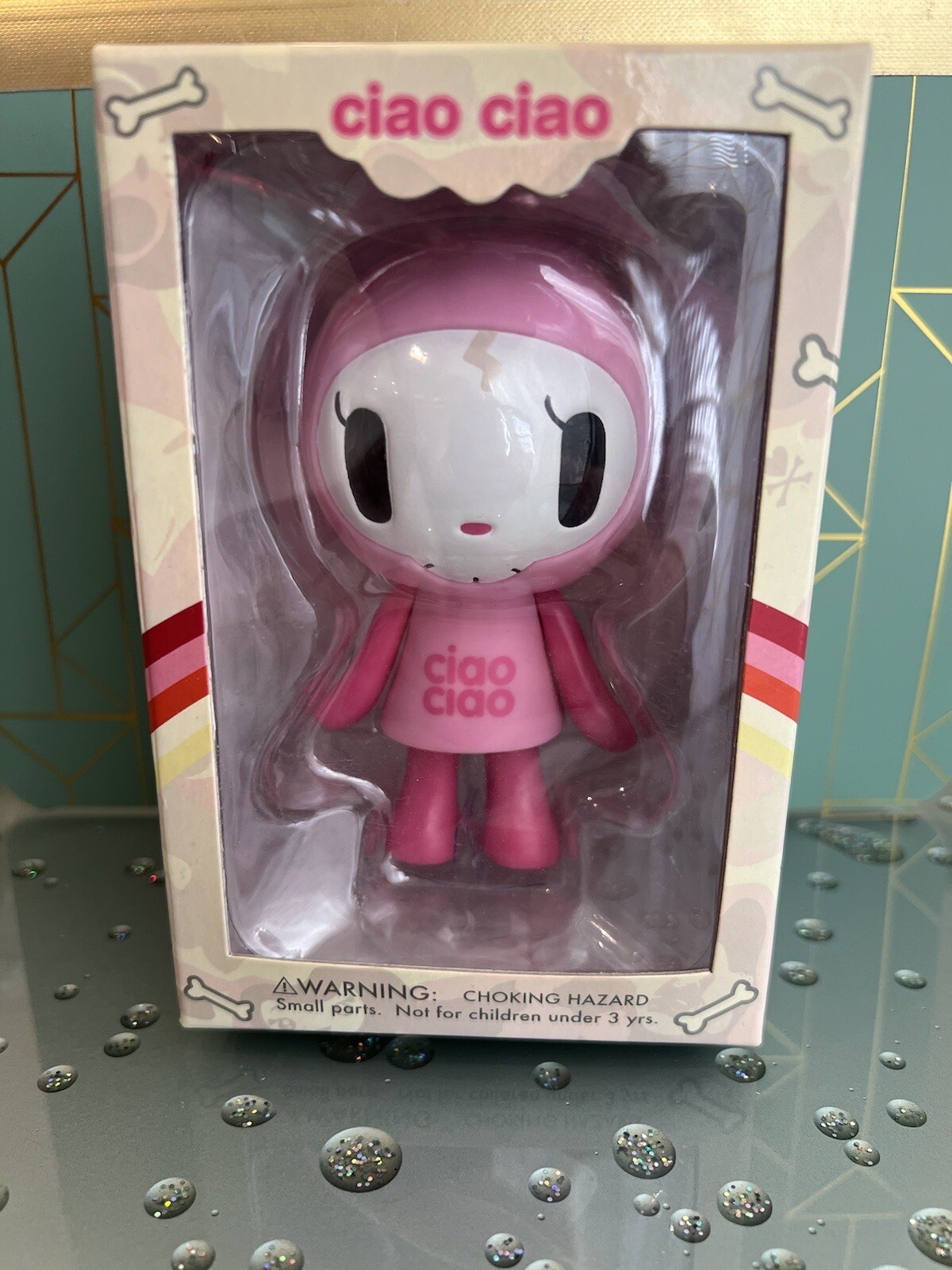 *RARE* Tokidoki Pink Ciao Ciao 4.5" Collectible Vinyl Figure - 2007 ...