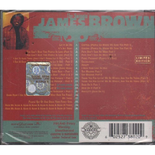 James Brown CD The Singles, Volume 9 / Hip-O Select ‎– B001425902 ...