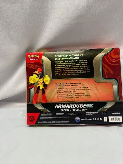 Pokemon Armarouge Ex Premium Collection Box *New | eBay