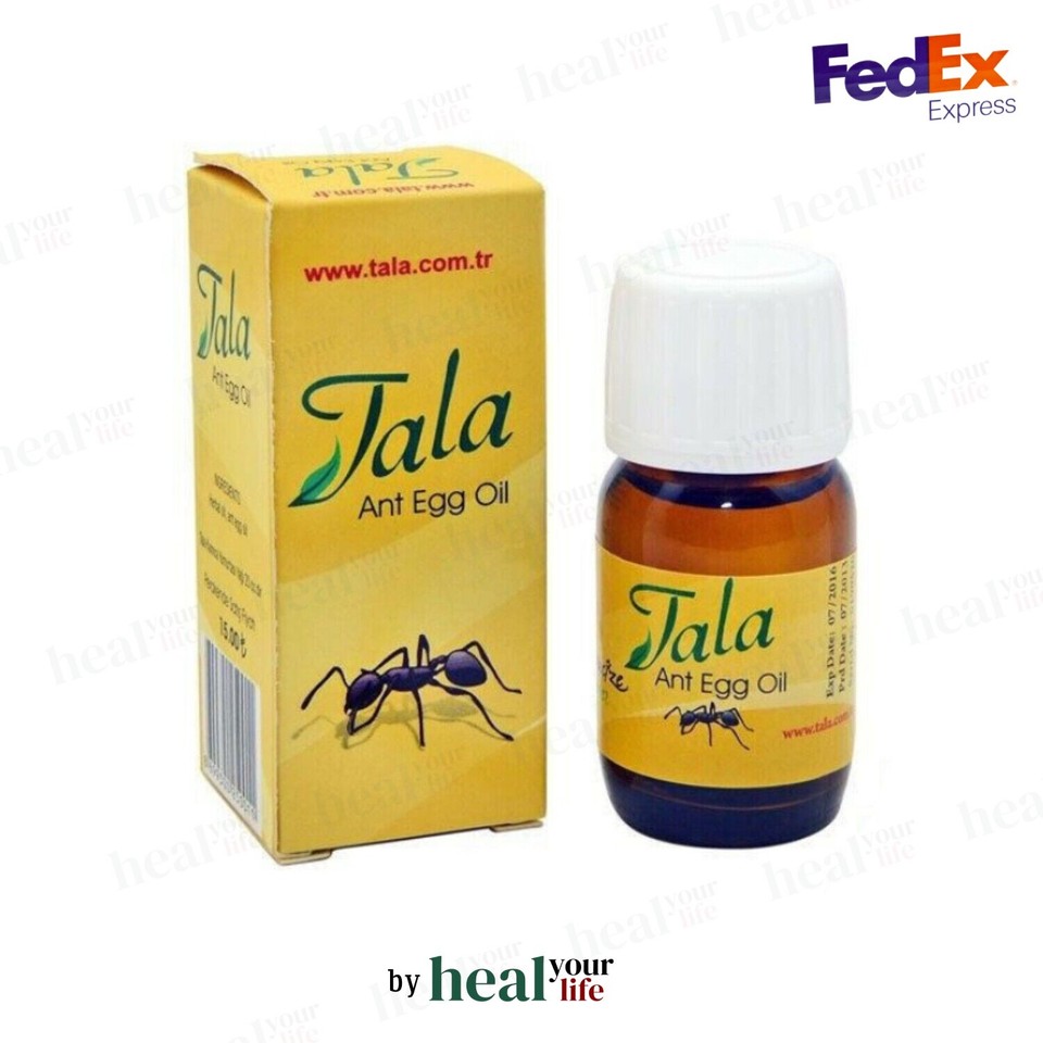 3 x Tala Ant Egg Oil Permanent Hair Removal Reducing Original 20ml Free ...