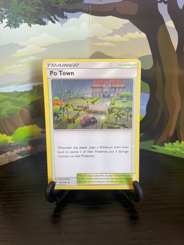 Po Town 121/147 - Burning Shadows - Uncommon - Pokemon Card TCG - LP/MP ...