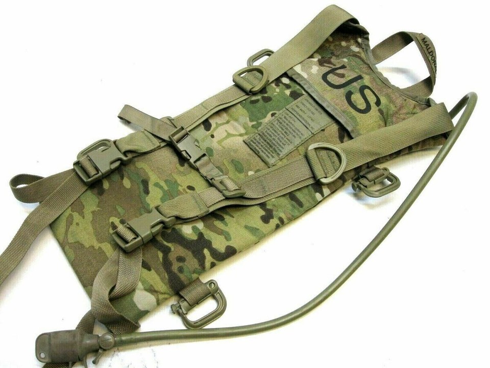 USGI OCP Multicam Molle II 3L/100oz Hydration System Carrier Pack w ...